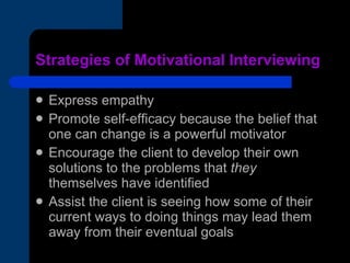 Motivational Interviewing | PPT