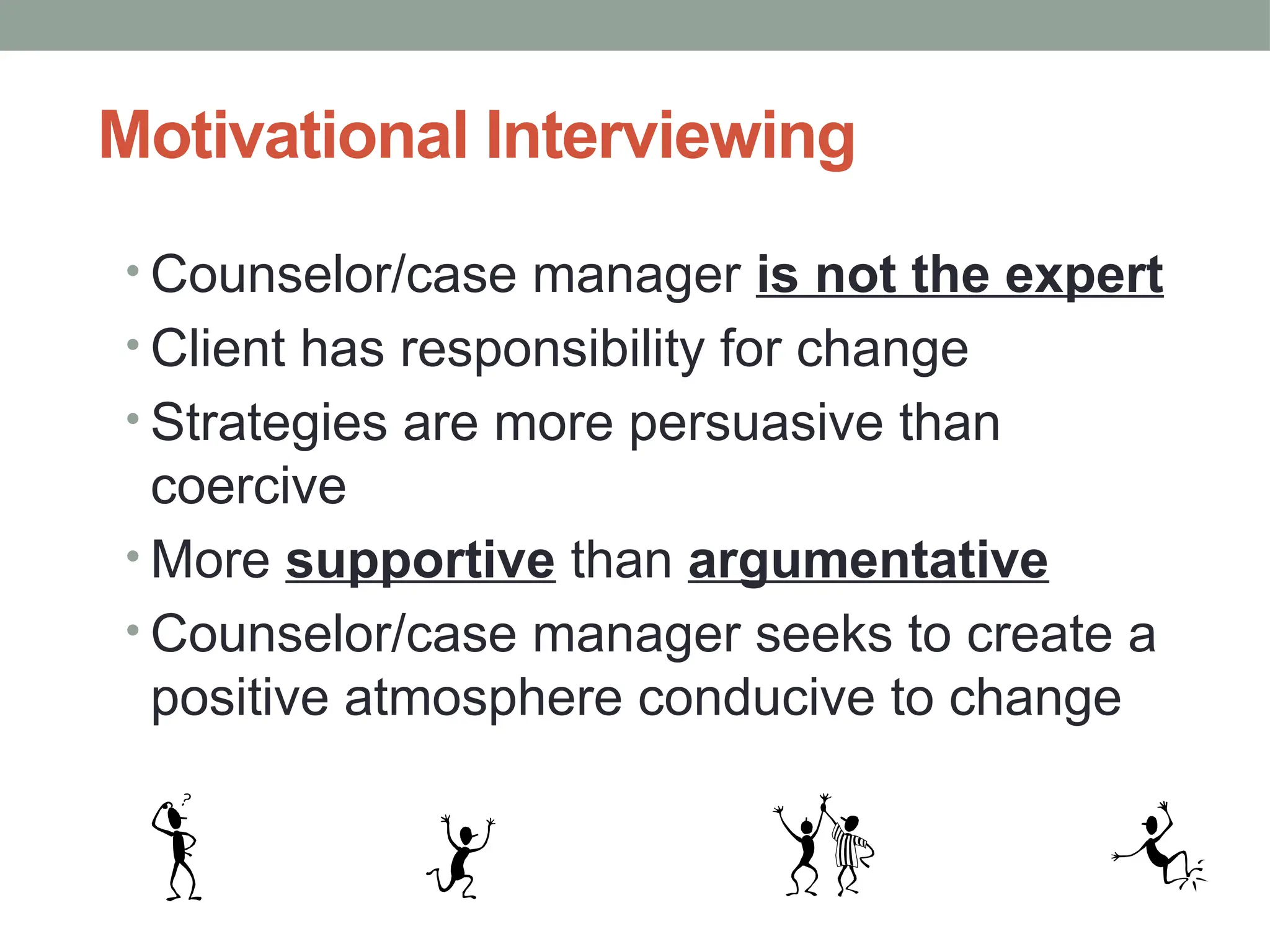 Motivational-Interviewing Processes and Examples | PPTX