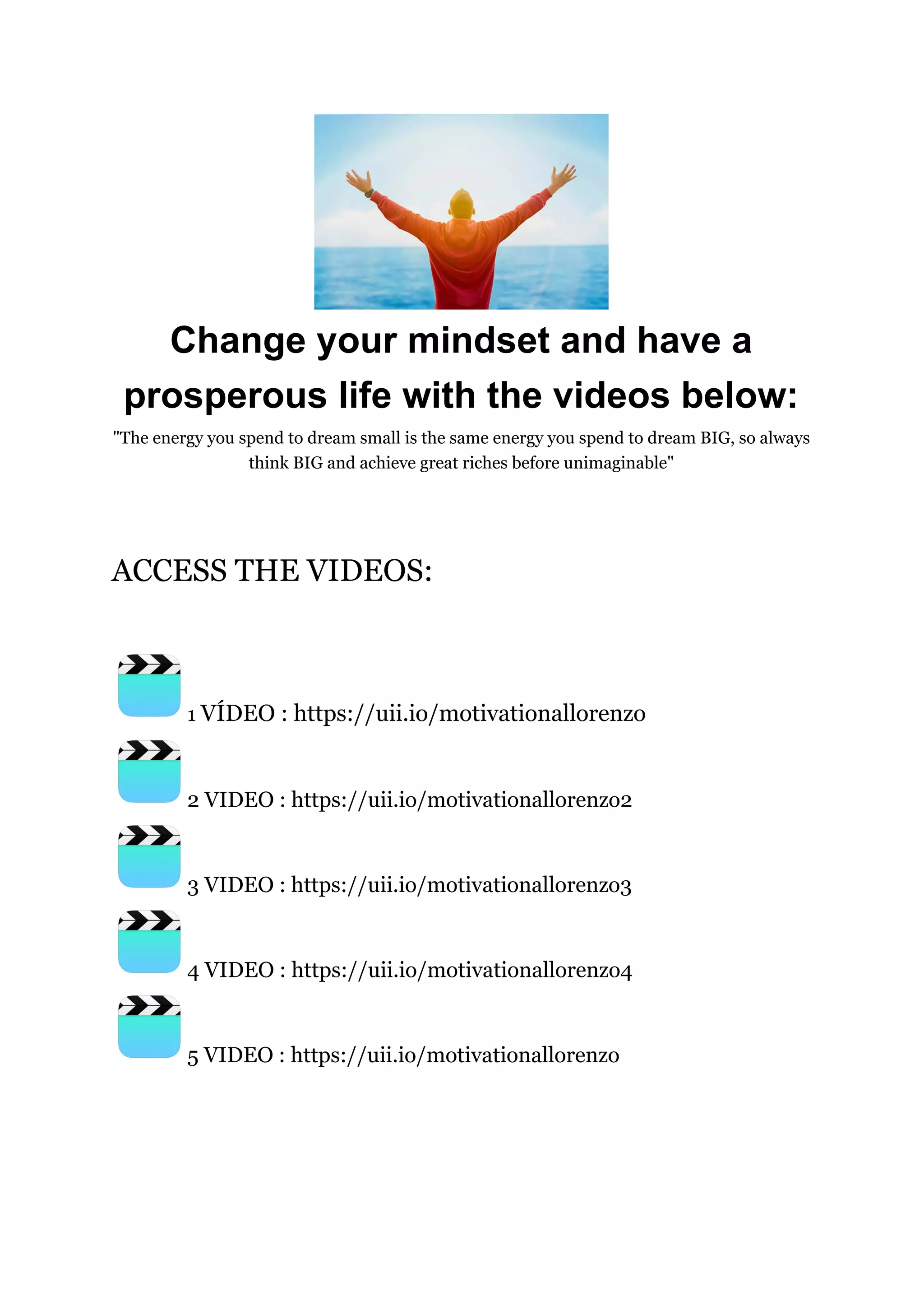 Learn to motivate yourself to prosperity. | PDF