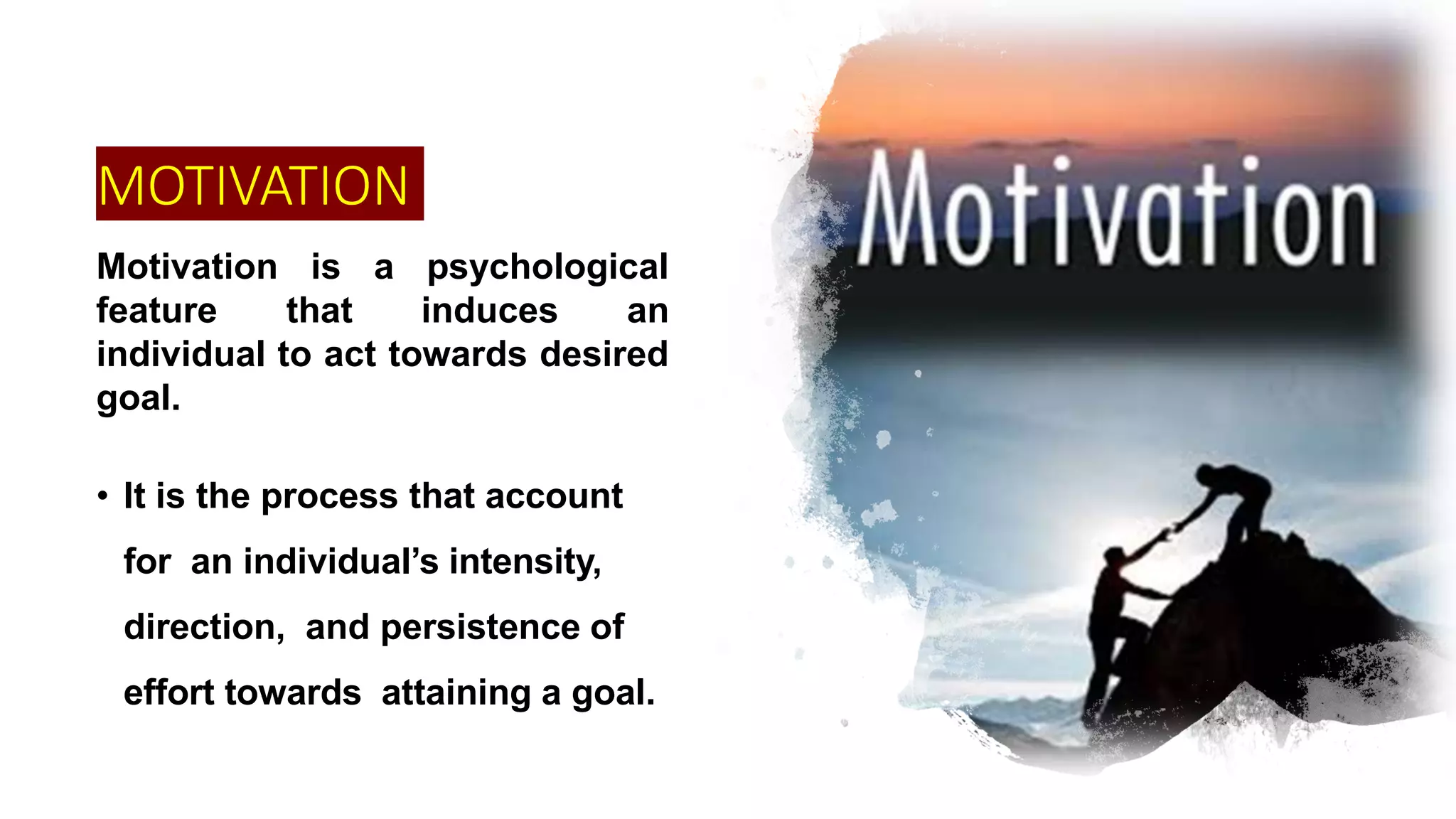 Motivational and modern management theories | PPTX