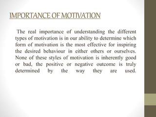 Motivational approach | PPTX | Career Advice | Careers