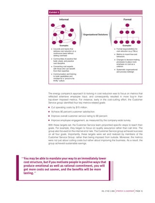 Motivational Cost Reduction | PDF