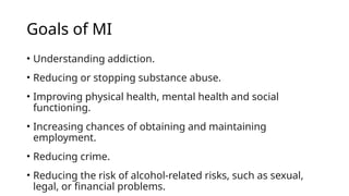 Motivational Interveiwing in substance use disorder.pptx