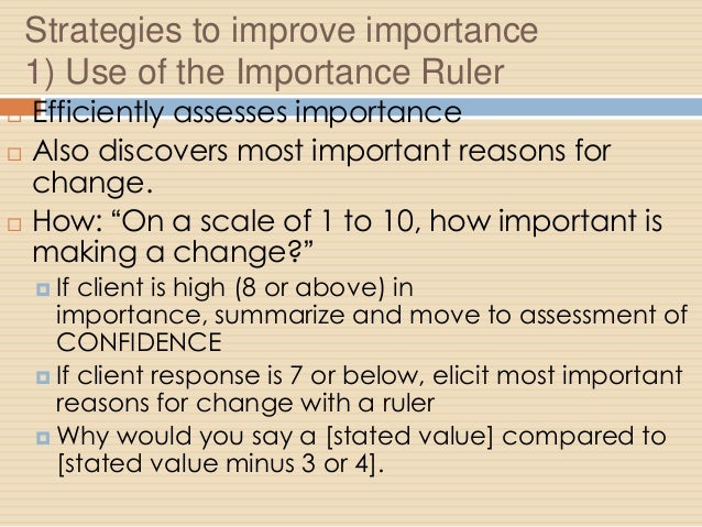Motivational interviewing: Getting started with motivational counsel…