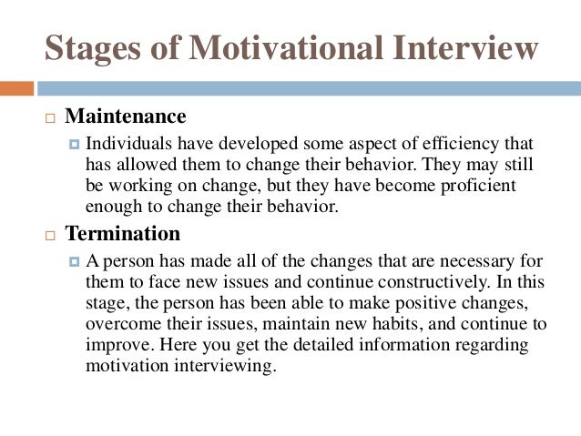 Motivational interviewing | PPT