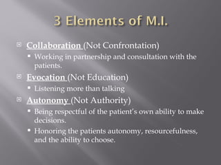 Motivational Interviewing | PPT