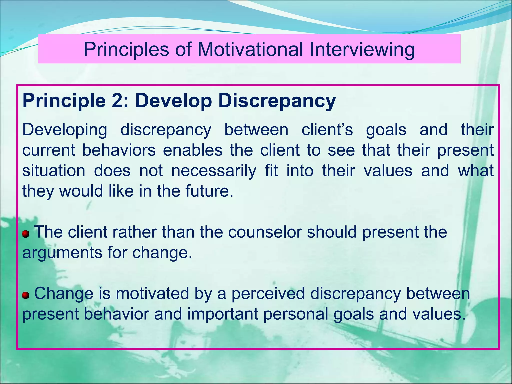 Motivational Interviewing Assessment | PPSX