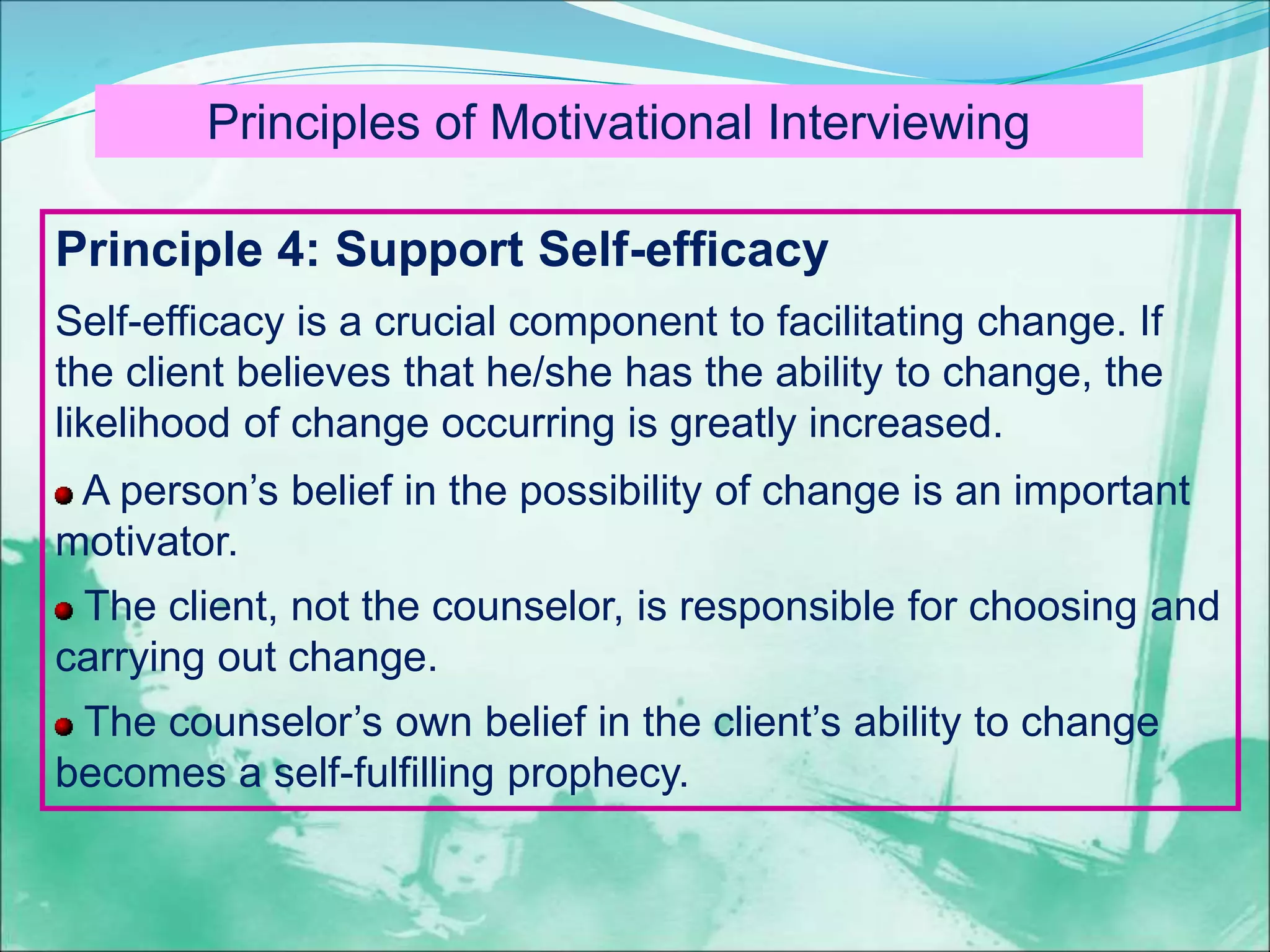 Motivational Interviewing Assessment | PPSX