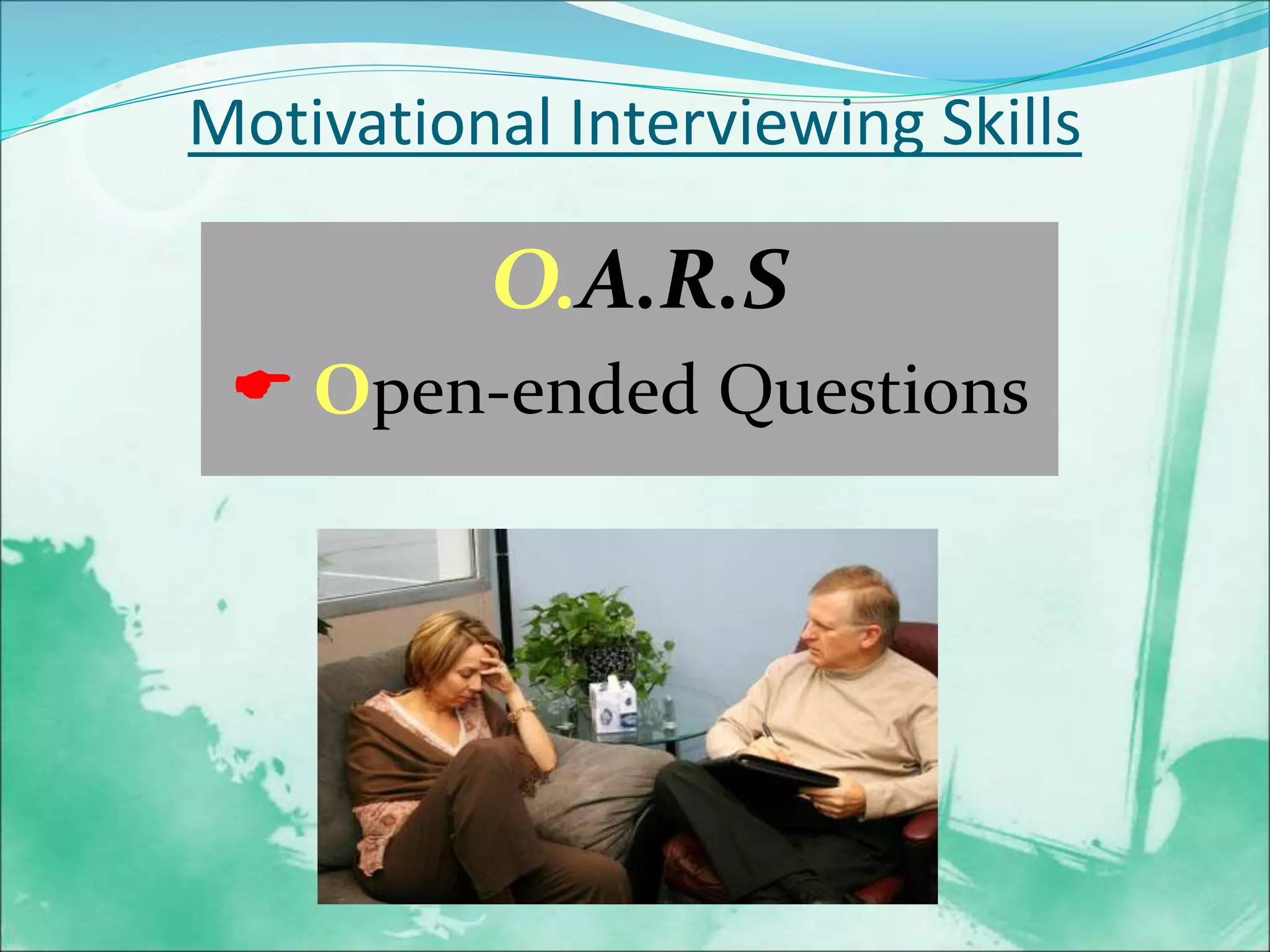 Motivational Interviewing Assessment | PPSX