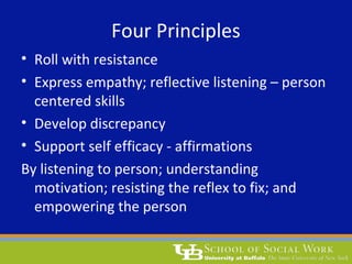 Motivational interviewing slides | PPT