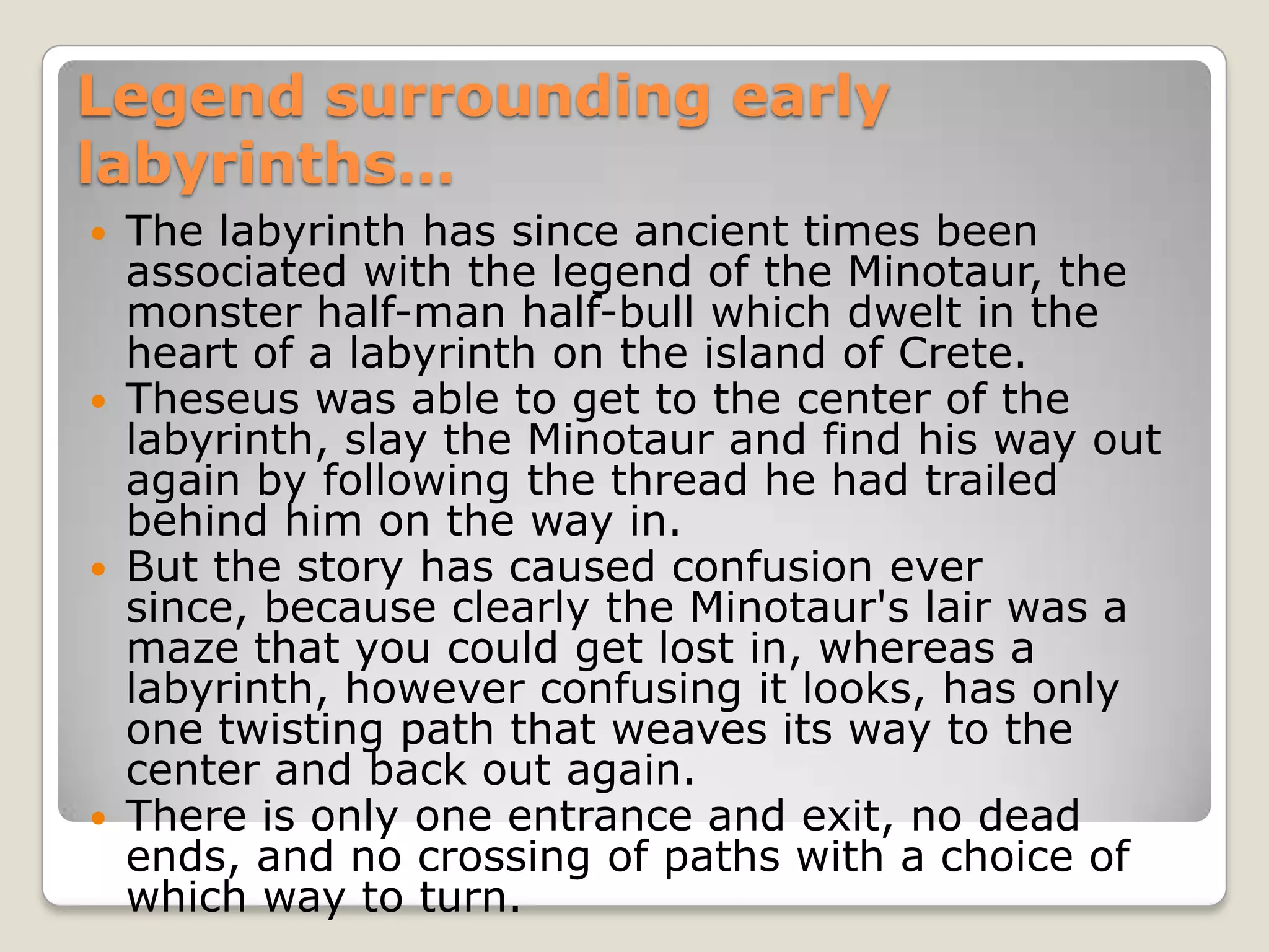 Motivational labyrinths | PPTX