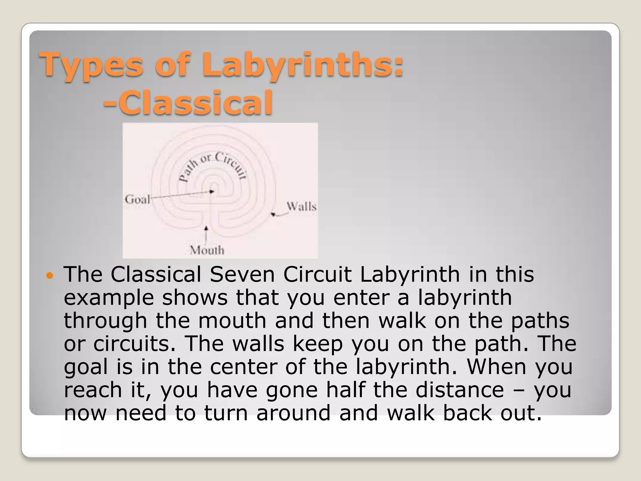 Motivational labyrinths | PPTX