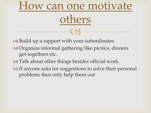 Presentation Motivational leadership in the hospitality industry | PPTX ...