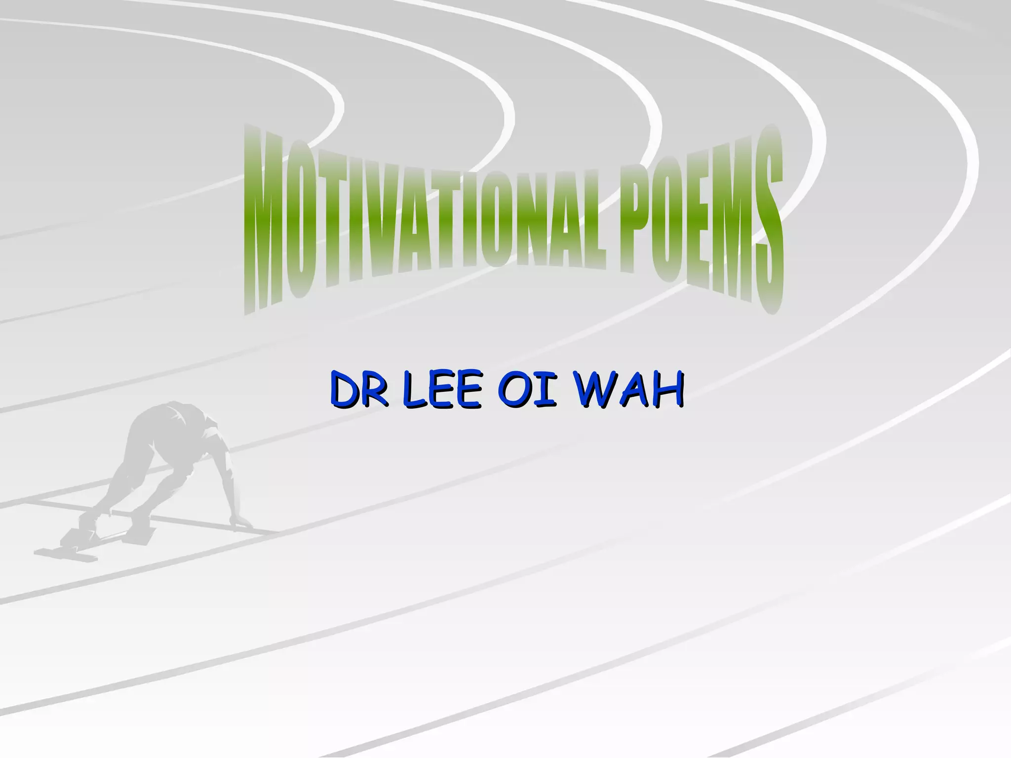 Motivational poems | PPT