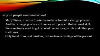 Motivational presentation | PPTX