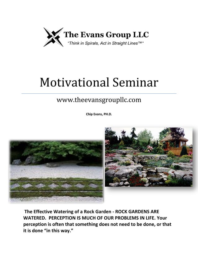 Motivational seminar | PDF
