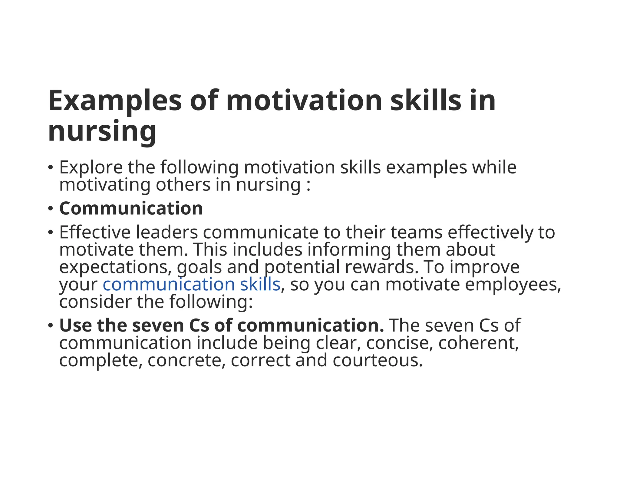 Soft skills: motivational skills, psychology for nurses. B.sc Nursing ...