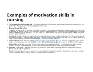 Soft skills: motivational skills, psychology for nurses. B.sc Nursing ...