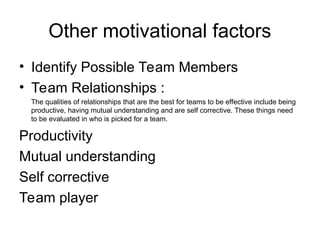 Motivational Skills required to motivate Employee | PPT