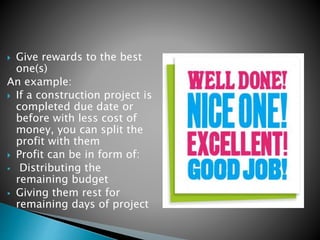 Motivational strategies for professionals,contingent workers,highly ...