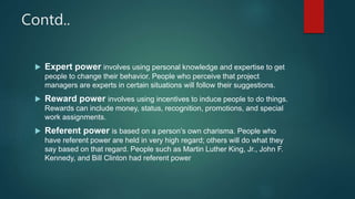 Motivational theories in IT project management | PPT