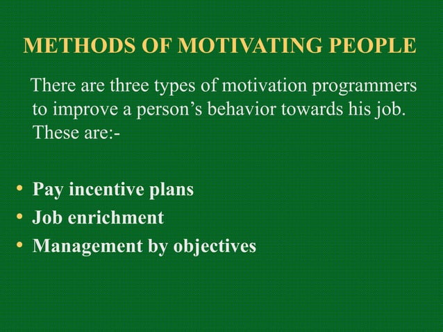 Motivational theory.ppt regarding motivation | PPT