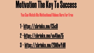 Motivation the key to success | PDF