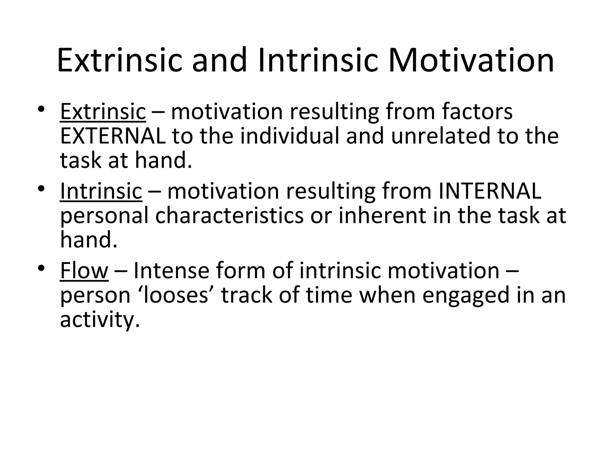 Motivation and affect | PPT