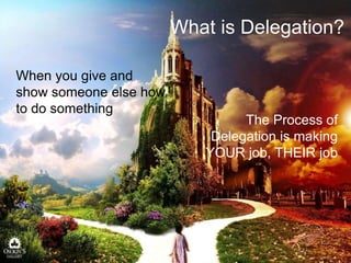 Motivation and delegation | PPTX