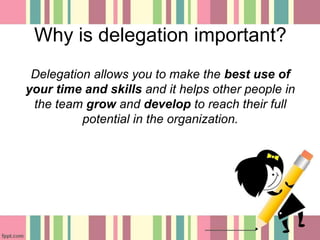 Motivation and delegation | PPTX