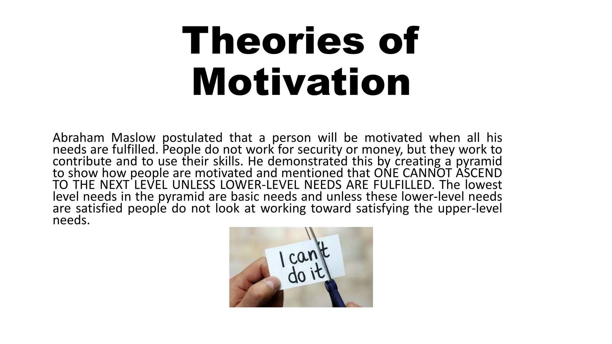Motivation and Emotion ................... | PPTX