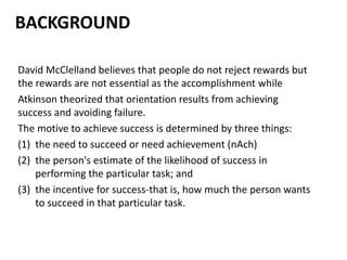 Motivation and intelligence | PPTX