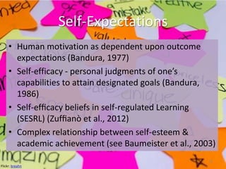 Motivation and learning - Educational Psychology | PPTX