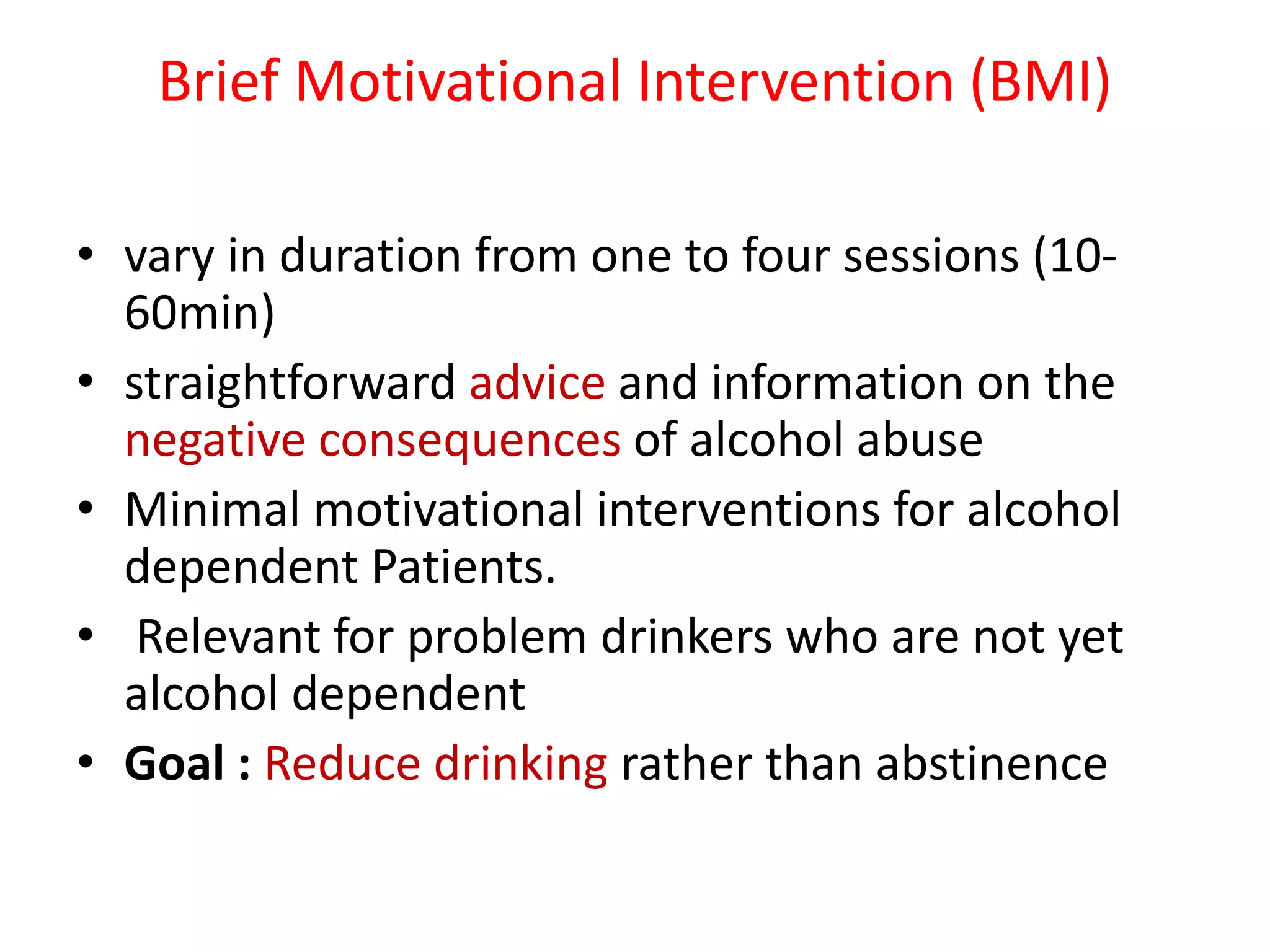 Motivation and motivational enhancement therapy | PPT