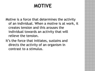 Motivation and Motivational Theories by Dinesh Singh.pptx
