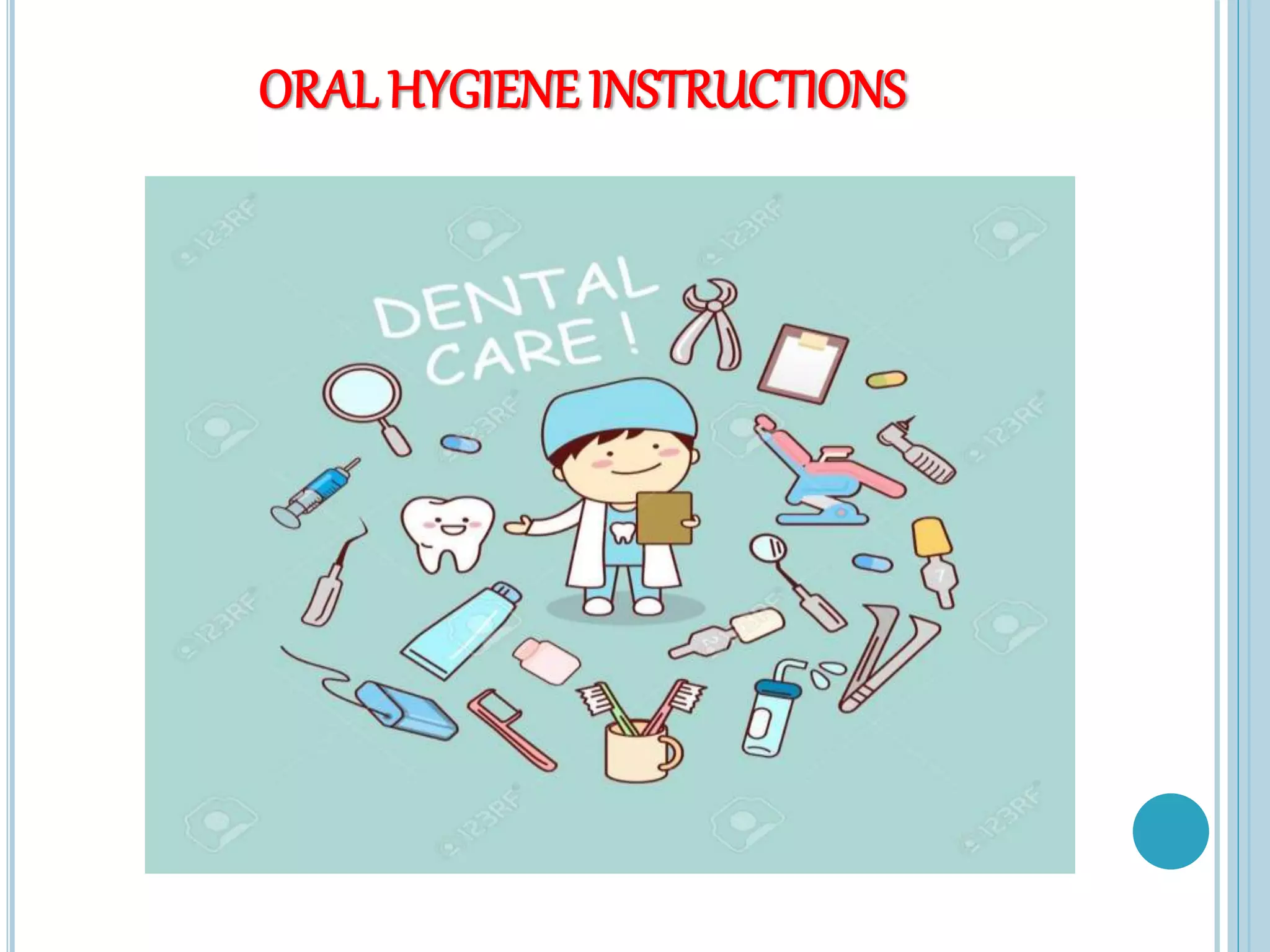 Motivation and oral hygiene instructions | PPTX
