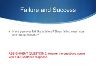 Motivation and Success | PPTX