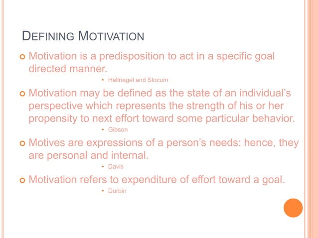 M otivation aspects & theories | PPT M otivation aspects & theories | PPT