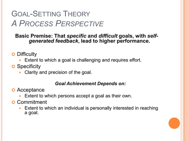 M otivation aspects & theories | PPT M otivation aspects & theories | PPT
