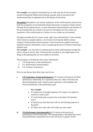 Motivation assignment 1 | DOCX