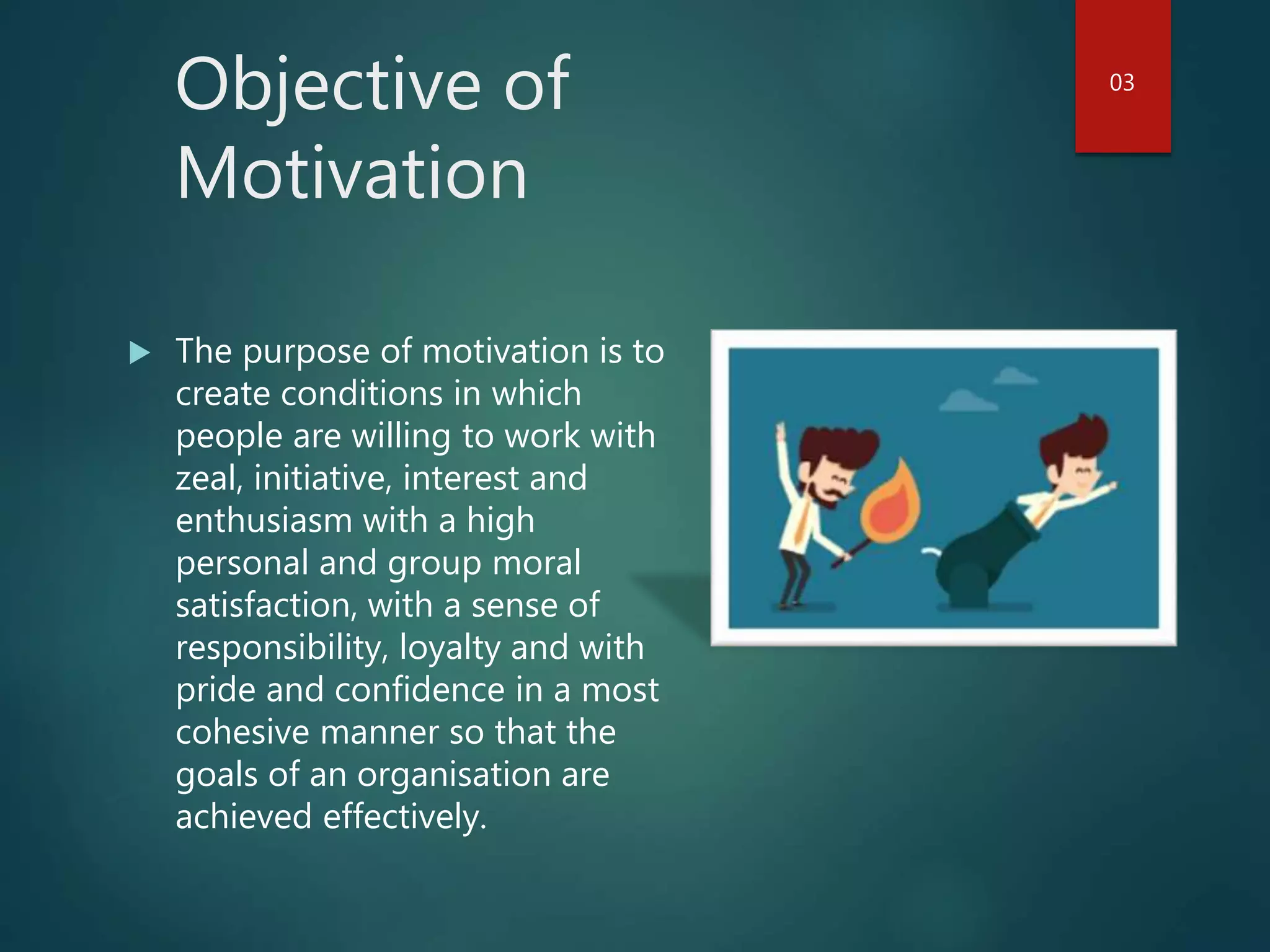 Motivation at Workplace - A Brief Understanding | PPTX