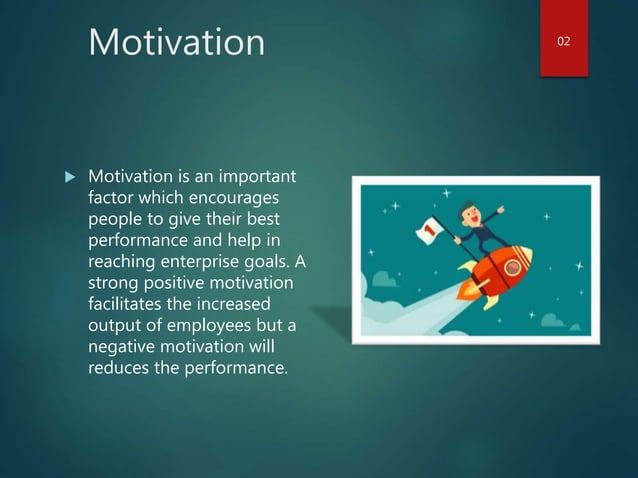 Motivation at Workplace - A Brief Understanding | PPT