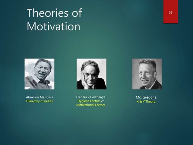 Motivation at Workplace - A Brief Understanding | PPT