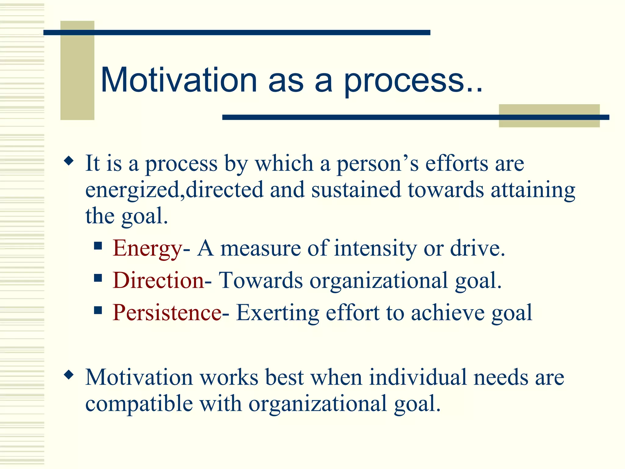 Motivation at work | PPT