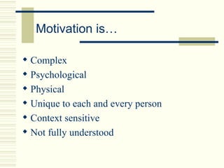 Motivation at work | PPT