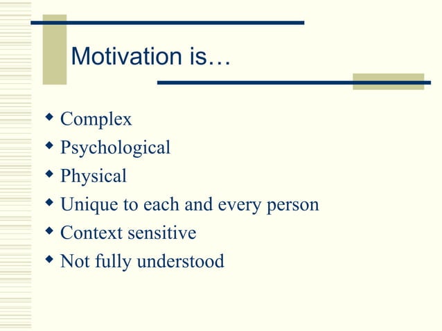 Motivation at work | PPT | Careers