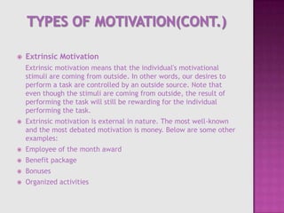 Motivation,early theories of motivation and job satisfaction | PPTX