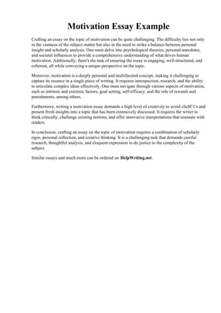 Motivation Essay Example.pdf