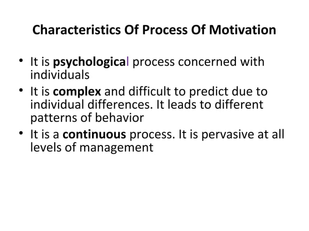 Motivation | PPT | Free Download