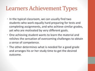 Motivation, Gender Culture and Achievement,.pptx